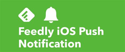 Push Notifications For Rss Feeds With Ios