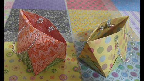 미니가방접기 오월의장미 종이접기 Origami 512 Youtube