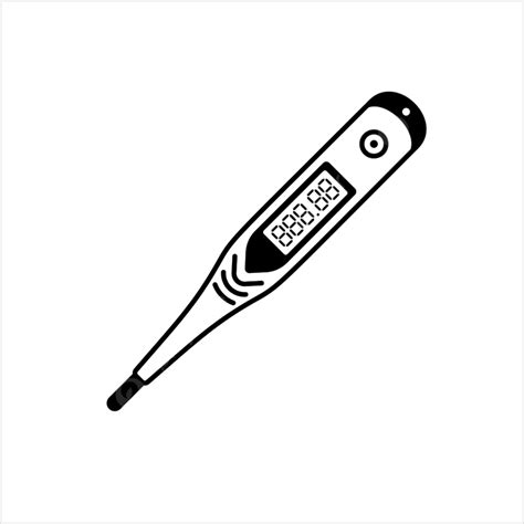 Temperature Thermometer Clipart PNG Images Digital Thermometer Icon