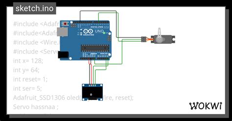 Oled Screen Wokwi Esp32 Stm32 Arduino Simulator