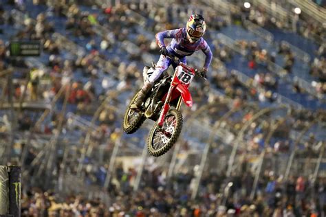 2023 Supermotocross Round 2 Results Video Standings Photos