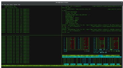 Using Tmux To Startup Command Run When Development Software By Mobin
