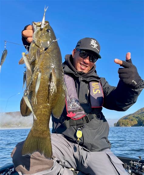 初めてのバマスト🎣 しかもゲスト様のタックルにて、使い方を模索しようと投げた1投目で予想外のドーン💣 その後、ゲスト様にタックル返却して
