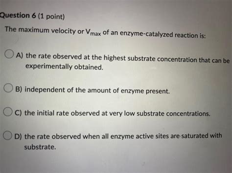Solved Question 4 1 Point An Allosteric Activator Causes Chegg