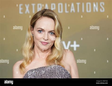 Los Angeles USA 14th Mar 2023 Heather Graham Arrives At The Apple