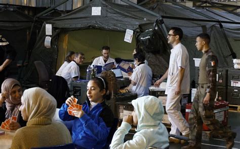 En Égypte Des Blessés De Gaza Soignés Sur Un Navire Hôpital Français