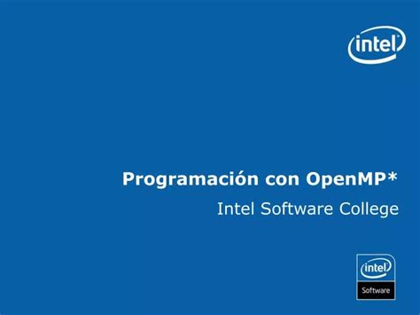 ppt programación con openmp powerpoint presentation free download