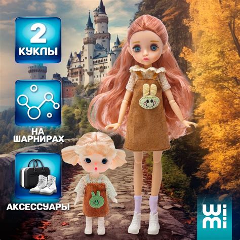 Набор шарнирных кукол Wimi, коллекционная бжд, 2 куклы - купить с ...