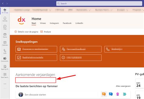 React Birthdays Support For Microsoft Teams Home Site App Issue