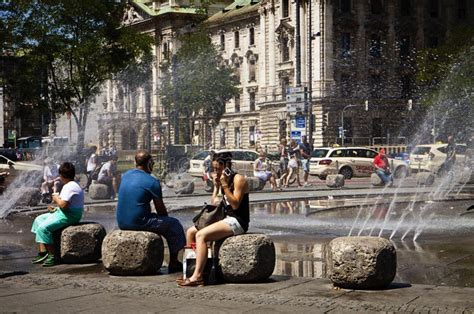 Munich People At A Typical Open Air Restaurant Editorial Stock Image