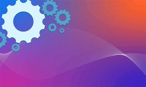 Premium Vector Colorful Abstract Technical Background