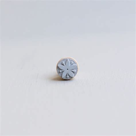 Mini Rubber Stamp Starflower Kartotek Copenhagen