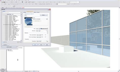 RevitCity Rendering Glass In Revit 2009