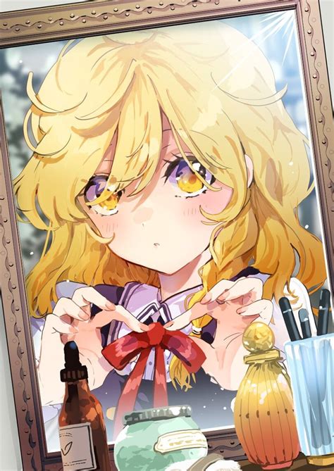 Девушки готовятся Kirisame Marisa Hakurei Reimu Touhou Project