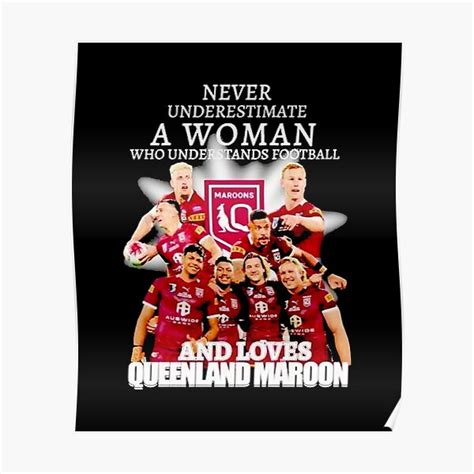Queensland Maroons A Queensland Maroons A Queensland Maroons Poster