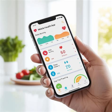 Pulse Trace Monitor Mobile Application Premium Ai Generated Image