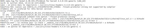Wireless Error While Compiling Bcmwl Kernel Source Ask Ubuntu