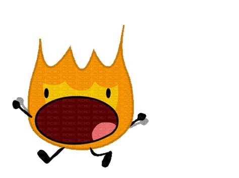 Firey Panic Firey Bfdi Bfb Free Animated  Picmix
