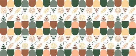 Geometric Pattern Vector Background With Scandinavian Abstract Color Or Swiss Geometry Prints Of