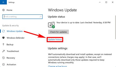 View Windows Update History In Windows 10 Tutorials