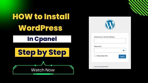 how to install wordpress in cpanel namecheap cpanel youtube