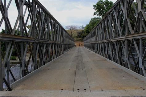 Abierto a circulación vehicular el puente tipo Acrow situado sobre el río Indio en San