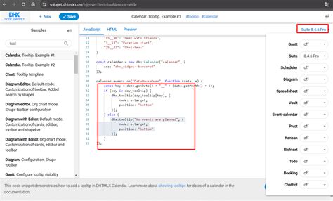 Tooltip In Diagram Diagram DHTMLX