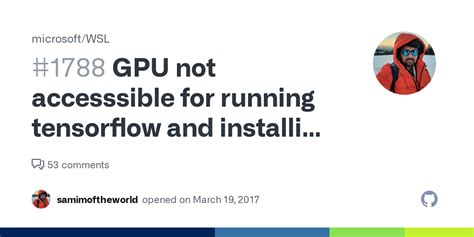 Gpu Not Accesssible For Running Tensorflow And Installing Cuda · Issue