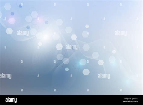 Hexagonal Abstract Background Big Data Visualization Global Network