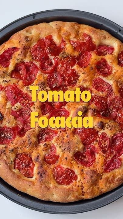 여름에 꼭 먹어야하는🍅토마토 포카치아 포카치아 Youtube