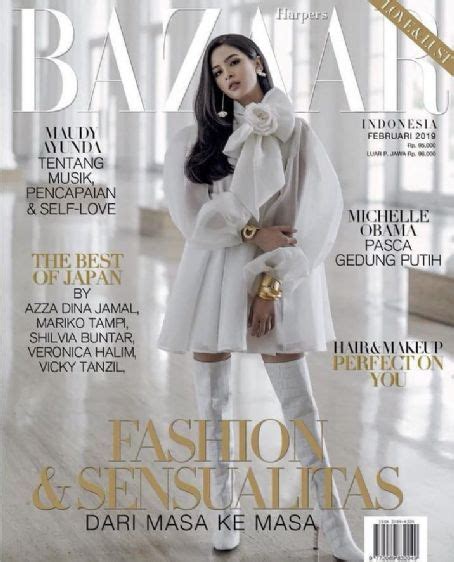 Maudy Ayunda Harpers Bazaar Magazine February 2019 Cover Photo