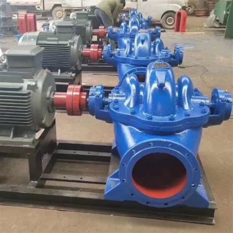 End Suction Horizontal Centrifugal Water Pump Electric Split Case Pump