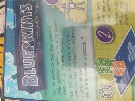Blueprints Game Hobbies And Toys Toys And Games On Carousell