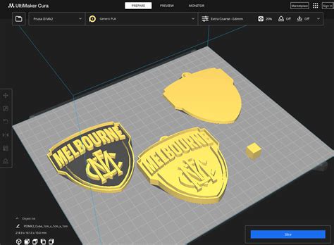 Melbourne Printable And Renderable Badge 3d Print Model By Danyelon