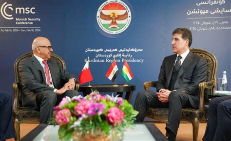 وزير الخارجية يجتمع مع رئيس إقليم كردستان العراق