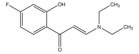 E 3 Diethylamino 1 4 Fluoro 2 Hydroxyphenylprop 2 En 1 One