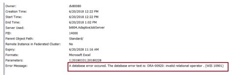 Oracle 11g To Oracle 12c Upgrade Bo Webi Report Issue Ora 04030 Out Of Process Memory And Ora