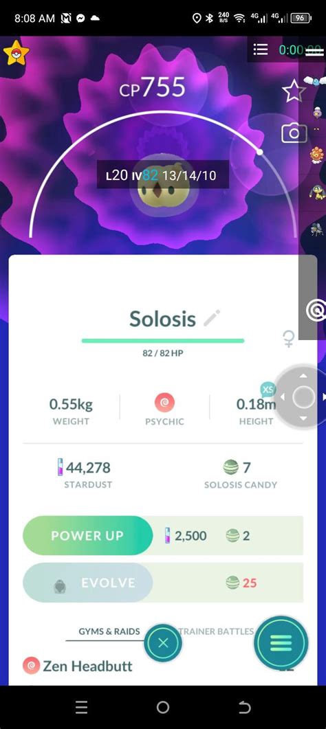 This Shiny Solosis Or Im Just Trippin Real Bad R Pgsharp