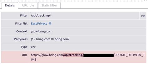 Apitracking 0 9 Updatedeliverytime · Issue 15065 · Easylist