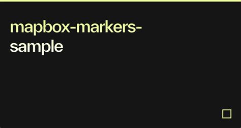 Typesmapbox Gl Examples Codesandbox