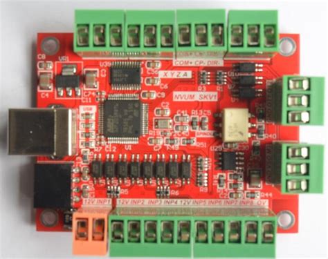 NVUM SP CNC USB Card MACH3 Board Driver Motion Controller FMD2740C Stepper Motor Driver