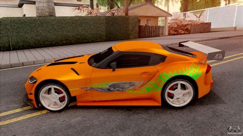 Toyota Supra A90 Fast Furious For GTA San Andreas