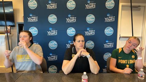Point Loma Press Conference Womens Semifinals YouTube