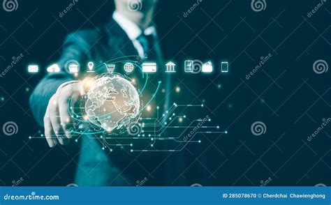 Digital Transformation Technology Strategy IoT Internet Of Things Stock Photo Image Of