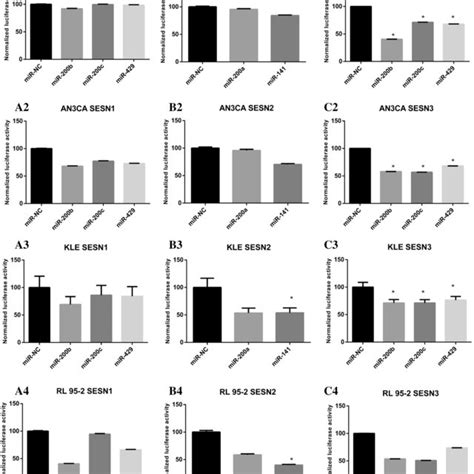 Molecular Effect Induced By Mir 200a And Mir 141 Inhibitors In