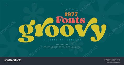 18817 Font Vector Groovy Stock Vectors And Vector Art Shutterstock