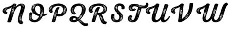 Nexa Rust Script S 3 Font Script Vintage What Font Is