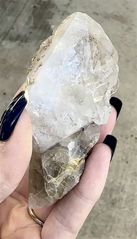 herkimer long double terminated cluster