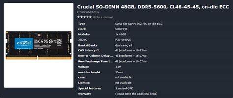 48 Gb Memory Modules Components And Upgrades Notebooktalk