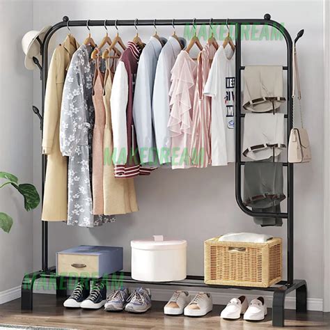 Стойка вешалка для одежды и обуви Loft Rack напольная стальная с ...